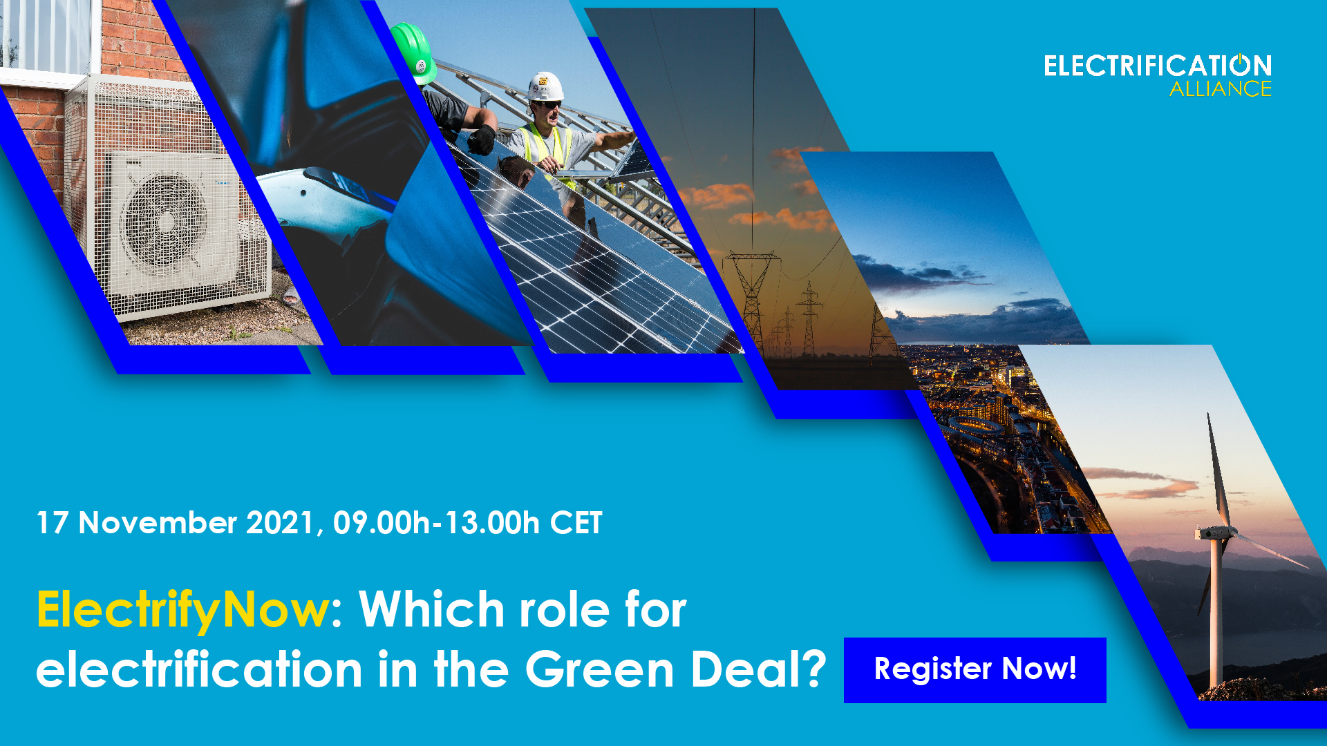 ElectrifyNow: Which role for electrification in the Green Deal? - The Electrification Alliance